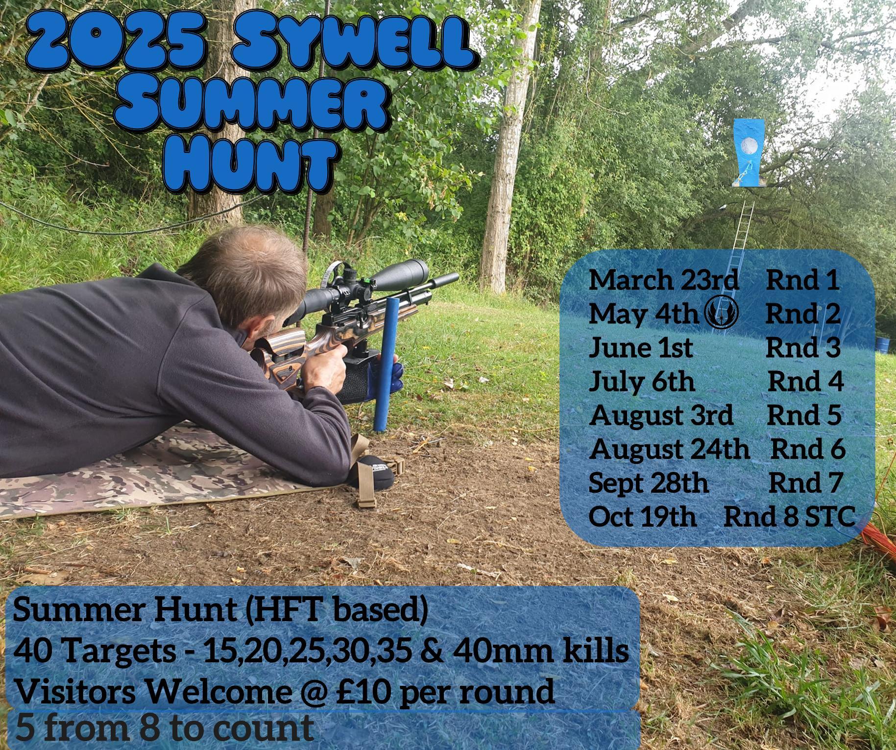 Sywell Summer Hunt (HFT Sywell rules) – Sywell Airgun Sports Club